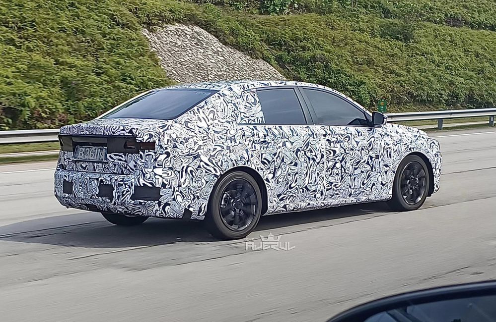 Proton S50 prototype sighted on Malaysian roads - turbo engine, ACC for ...