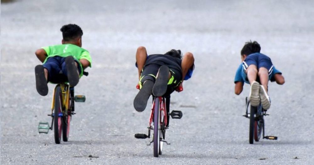 'Basikal Lajak’ Teen Offenders Made To Do ‘Ketuk Ketampi’ Squats in KL ...