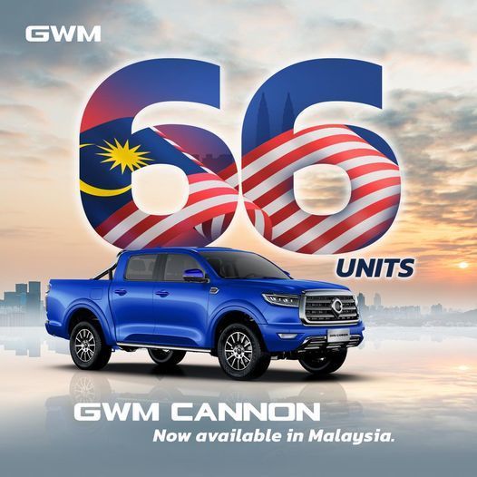 First 66 units of 2023 GWM Cannon pickup truck arrives in Malaysia ...