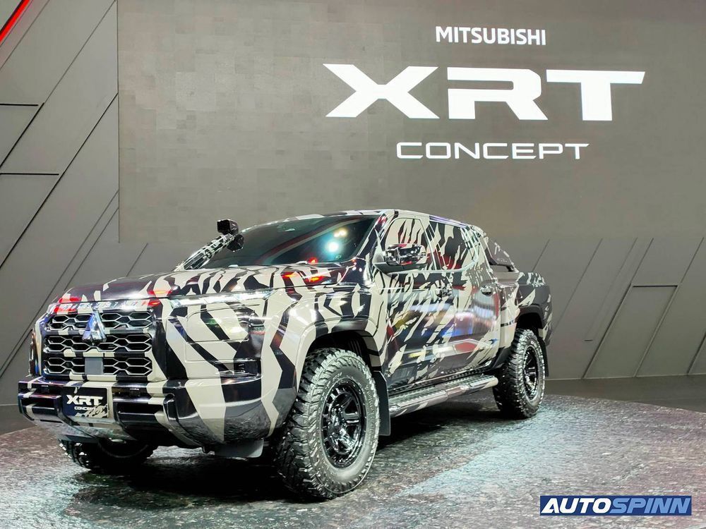 2023 BIMS: Mitsubishi unveils Triton-based XRT Concept in Bangkok ...