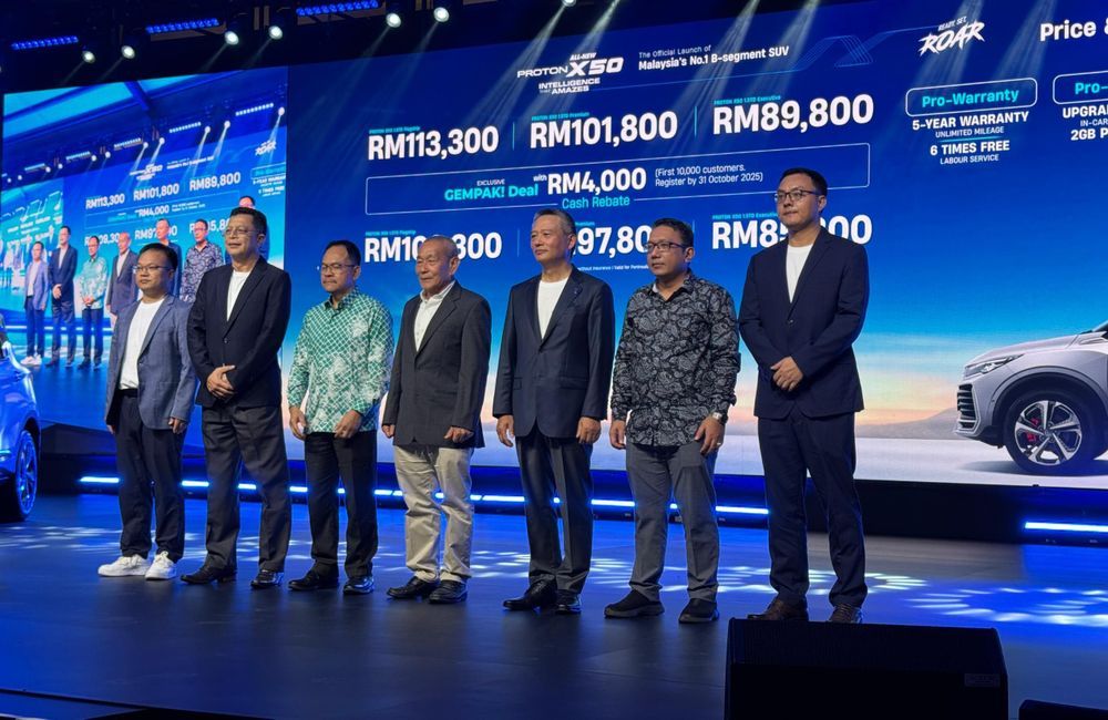Proton launches the thoroughly revamped X50 for 2025, from RM89k to ...