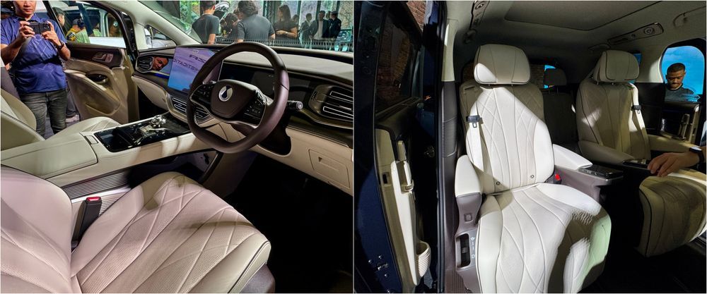 2025 Denza D9 previewed - 2 variants of ultra-luxe fully electric MPV ...