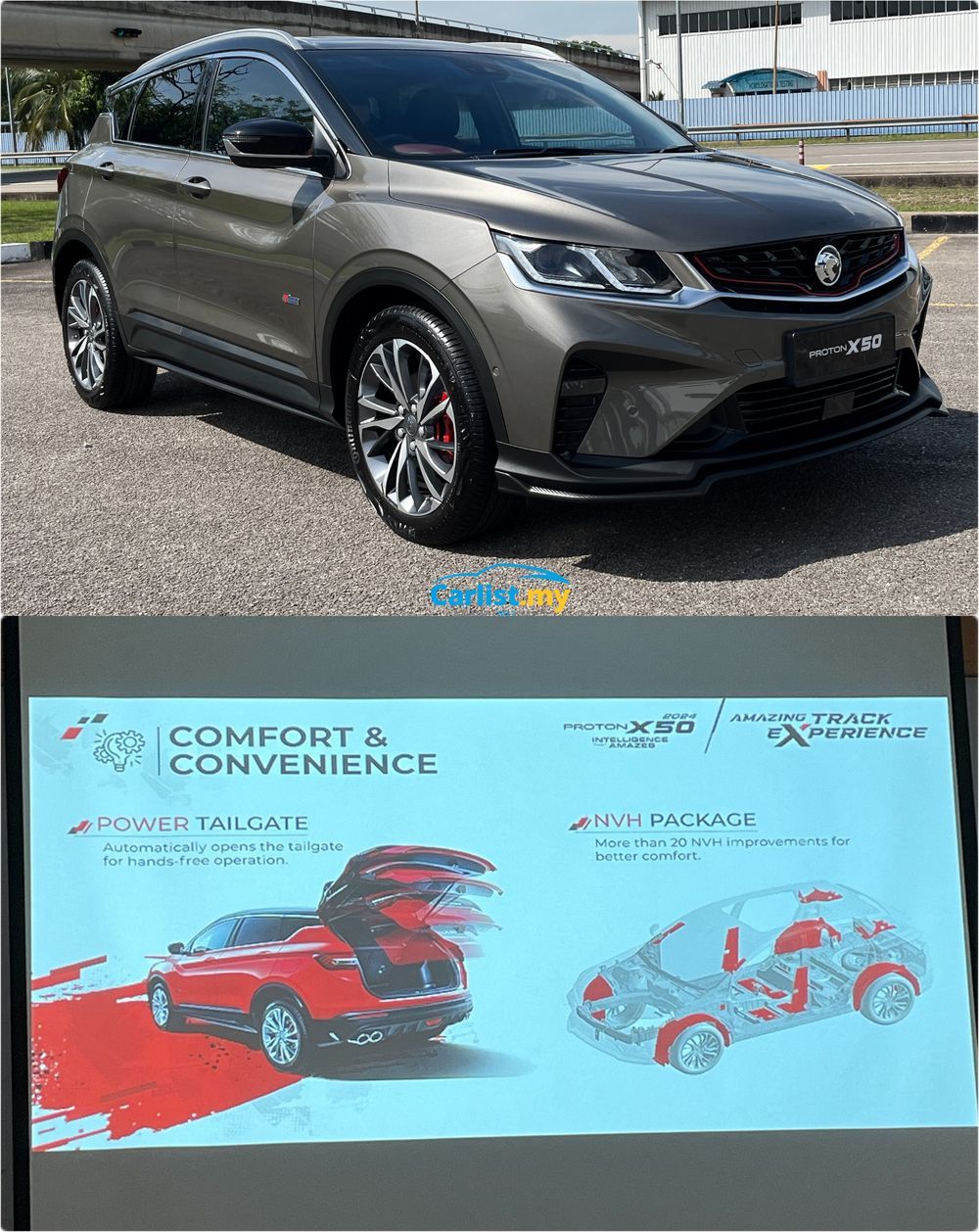 2024 Proton X50 refreshed with updated infotainment unit and power ...