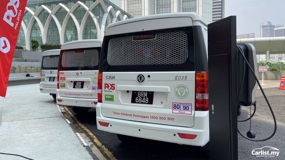 Pos Malaysia tie up with Yinson Greentech to add CAM EC35, Maxus ...
