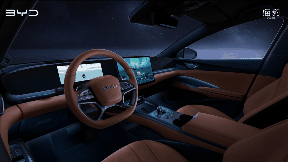 BYD reveals 2025 updates for the Seal, exterior/interior changes big ...