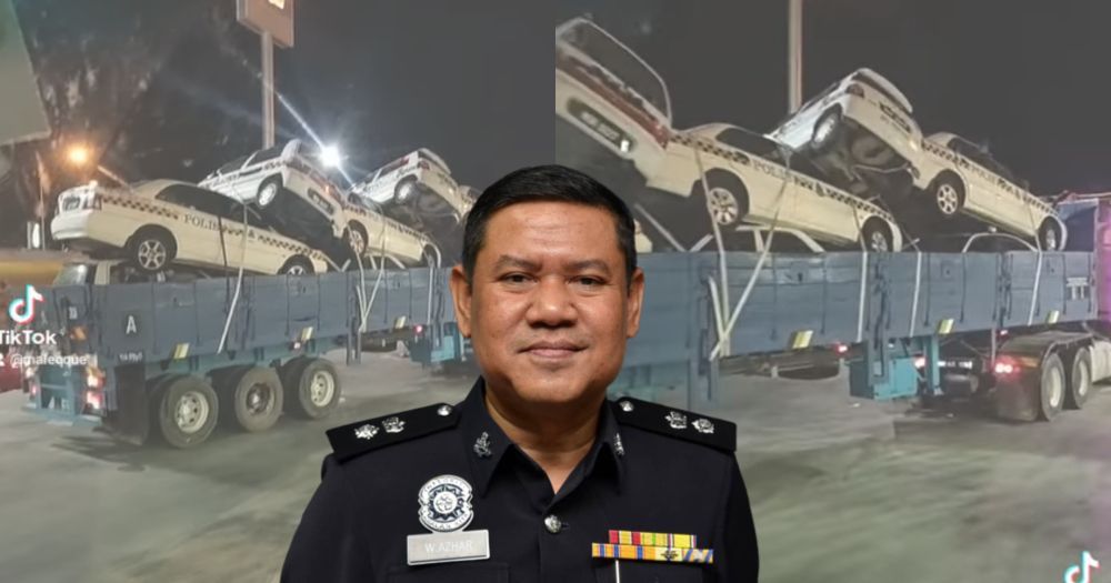 Pemandu Lori Disaman – Bawa Muatan Kereta Polis Secara Berbahaya - Auto News | Carlist.my