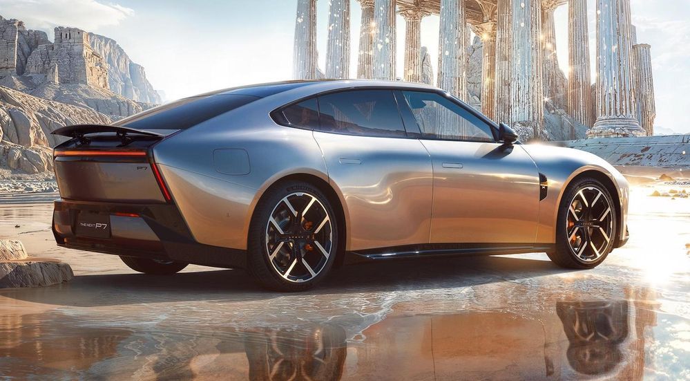 Xpeng’s stunning 2nd-gen P7 breaks cover, late-2025 launch with up to ...