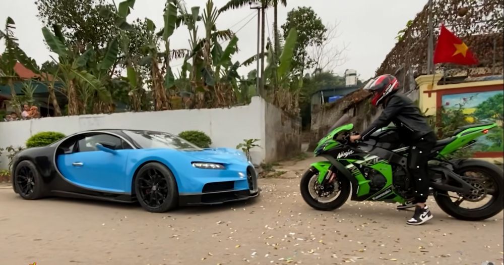 Youtuber Vietnam Cipta Bugatti Chiron Buatan Tangan Paling Realistik Di ...