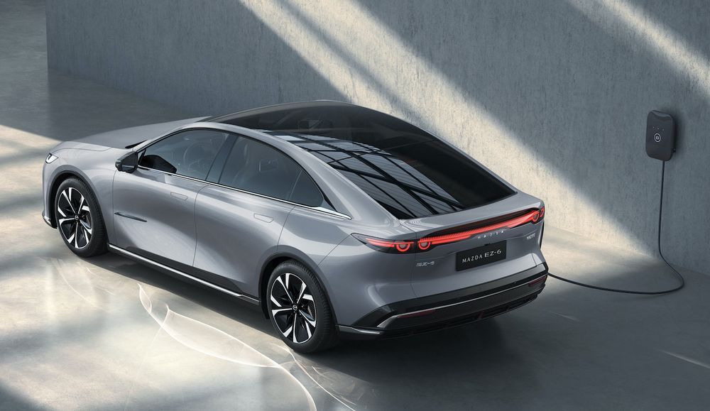 2025 Mazda EZ-6 sees first launch in China, starting at RM85k with RHD ...