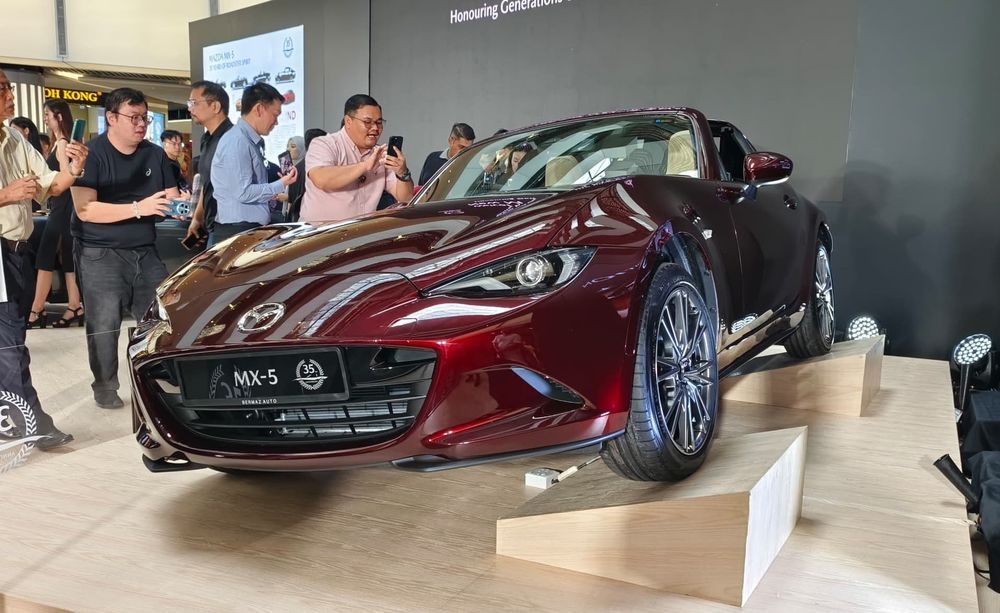 Bermaz launches the 2025 Mazda MX-5, MX-5 35th Anniversary Edition ...
