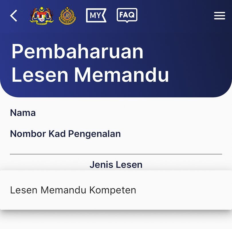 You can now 'share' your vehicle road tax with other MyJPJ app users ...