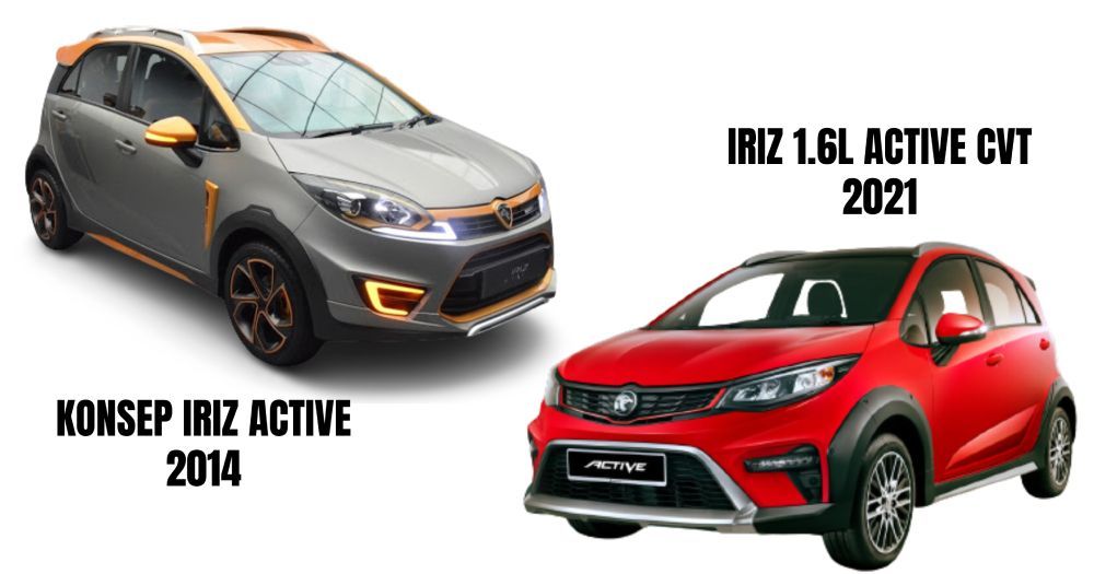 Perbezaan Iriz Facelift 2021 Mengikut Varian – Standard, Executive Dan ...