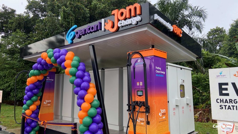 Gentari launches first modular EV charging station at PLUS Highway ...
