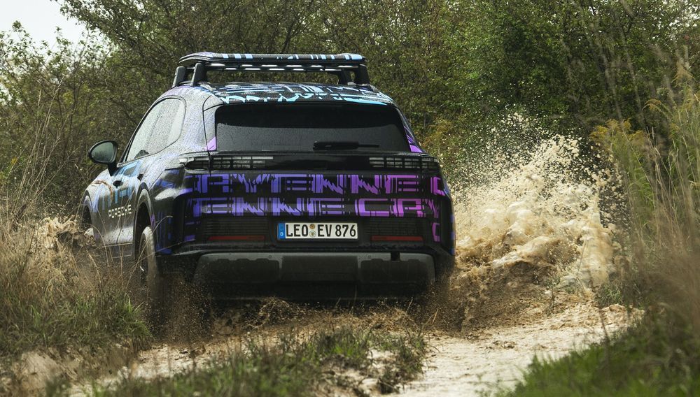 Porsche reveals all-new E4 Cayenne Electric - Super SUV goes high ...