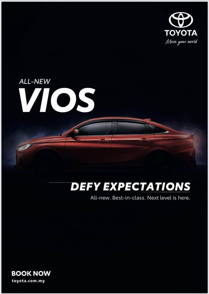 All-new 2023 Toyota Vios now open for booking! Two variants, RM90k-RM96k - Auto News | Carlist.my