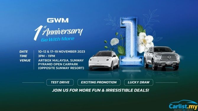 GWM Malaysia marks first anniversary milestone with exclusive rebate ...