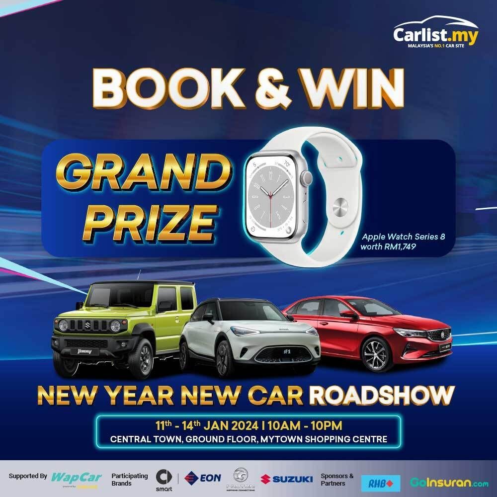 Catch Carlist’s New Year, New Car Roadshow, 11-14 January 2024 at ...