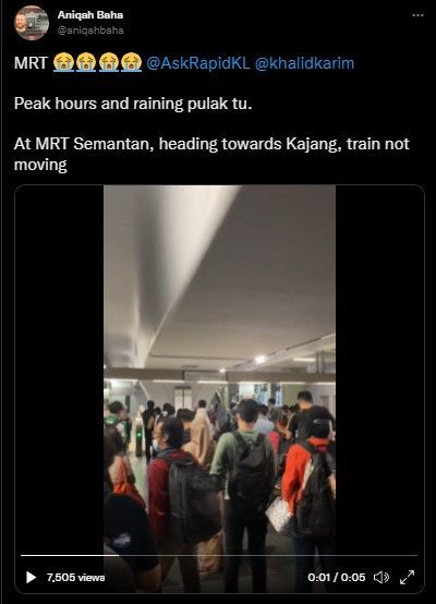 Kajang MRT Line Disrupted During Rush Hour - Auto News | Carlist.my