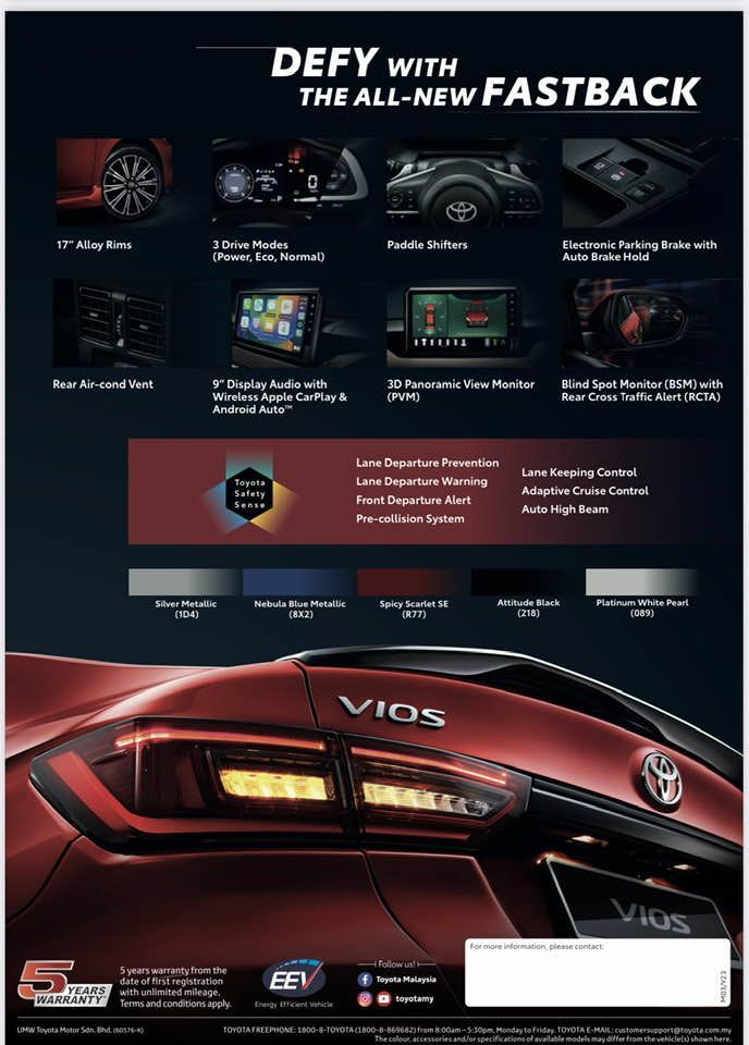 All-new 2023 Toyota Vios now open for booking! Two variants, RM90k-RM96k - Auto News | Carlist.my