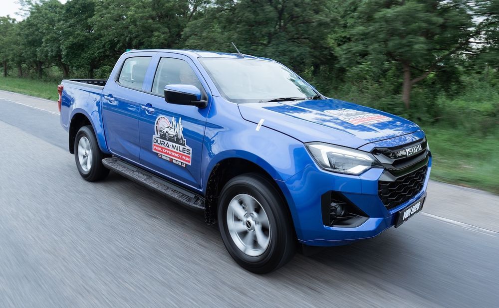 Isuzu D-Max in the record books after epic 2,000km journey on single ...
