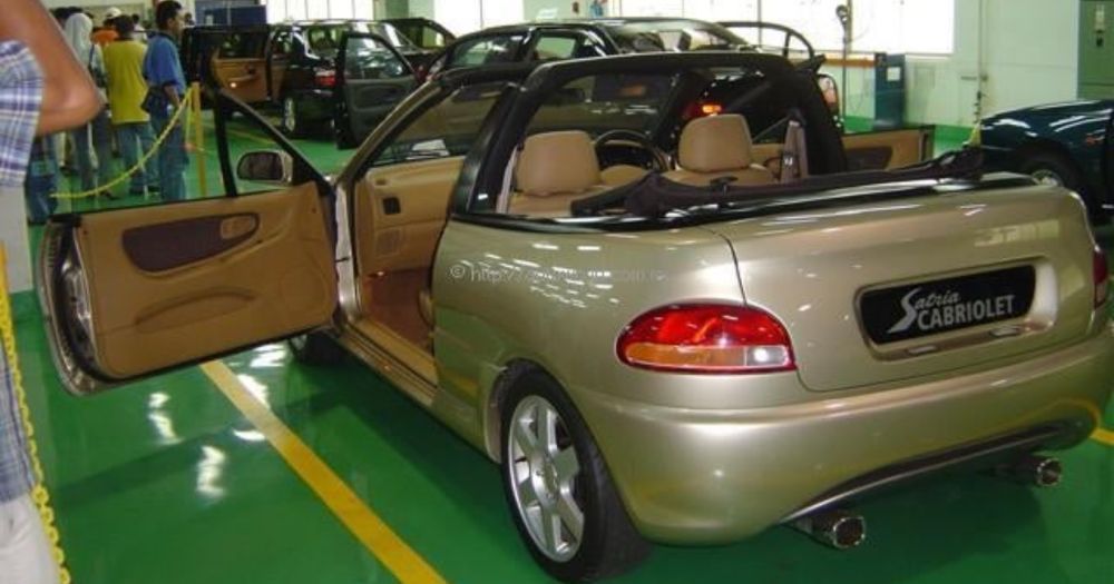Proton Satria Cabriolet – Prototaip Convertible Proton Yang Dilupakan ...