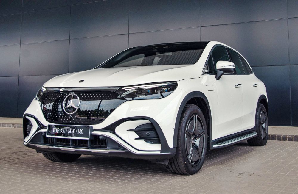 2024 Mercedes-Benz EQE SUV EQE350+ Electric Art Line launched for ...