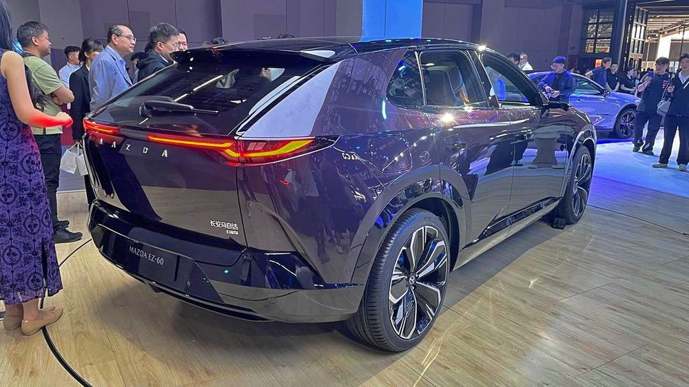 Auto Shanghai 2025: Mazda unveils all-new EZ-60 SUV with both EV and ...