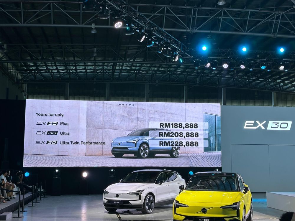 Volvo smallest EV EX30 launch - price starts at RM188k - Auto News ...
