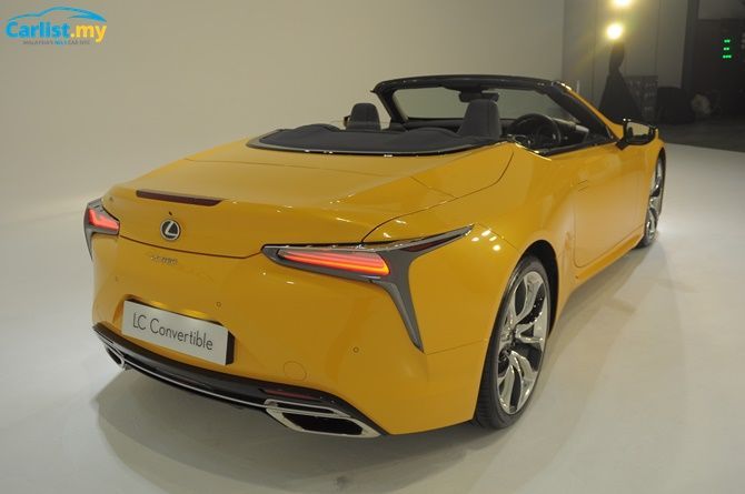 Lexus LC 500 Convertible Launched - RM 1,350,500 - Auto News | Carlist.my