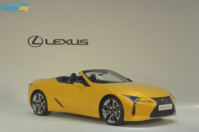 Lexus LC 500 Convertible Launched - RM 1,350,500 - Auto News | Carlist.my