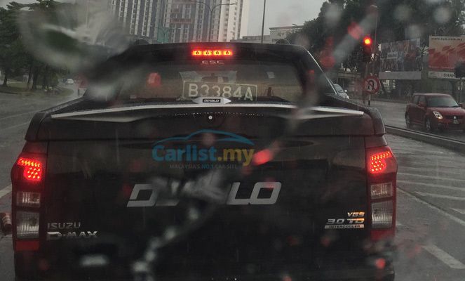 SPYSHOTS: New 2015 ISUZU D-MAX Variant Spotted In Shah Alam - 所有资讯 ...