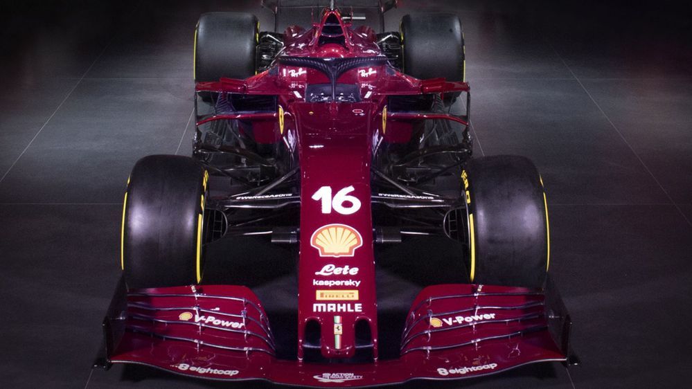 Ferrari Unveils Special Retro Burgundy Livery to Mark 1000th Grand Prix ...