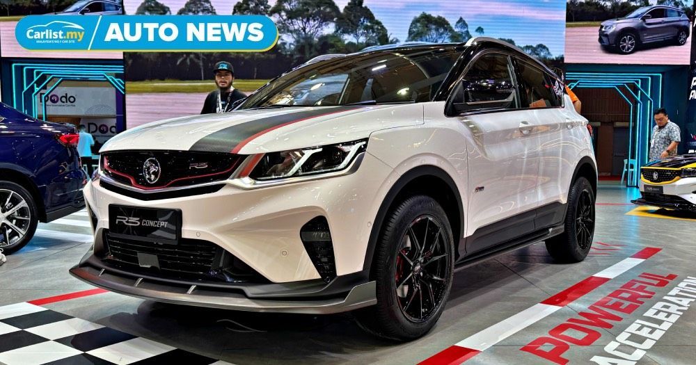 Proton shows off the X50 with new R3 Lite accessories package at 2024 ...