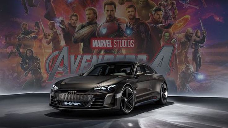 The Audi E-Tron GT พลังไฟฟ้าพร้อมอวดโฉมในมหาภาพยนตร์ Avengers 4 จาก ...