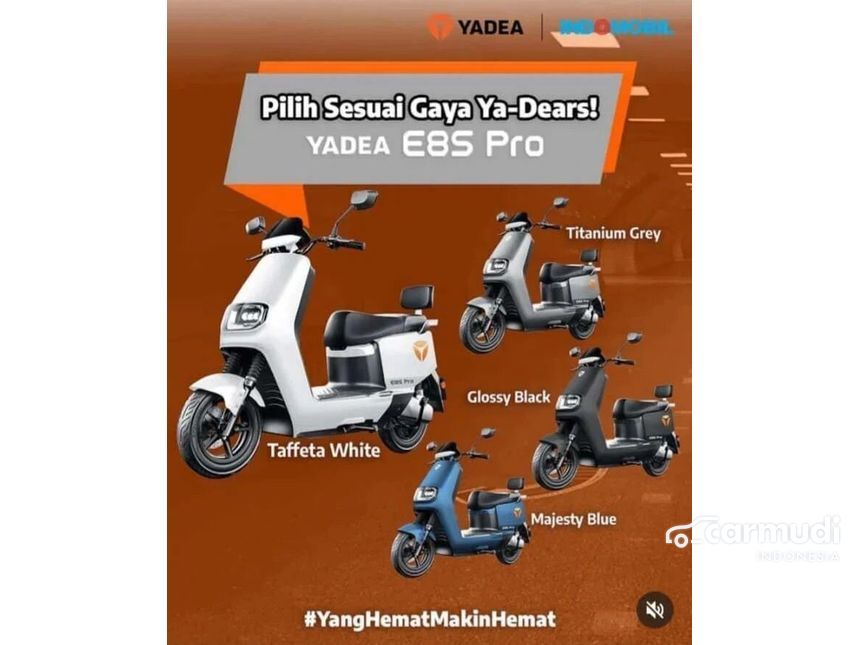 Jual Motor Yadea G6 2023 di Jawa Barat Automatic Others Lainnya Rp 16.900.009 - 13232684 ...