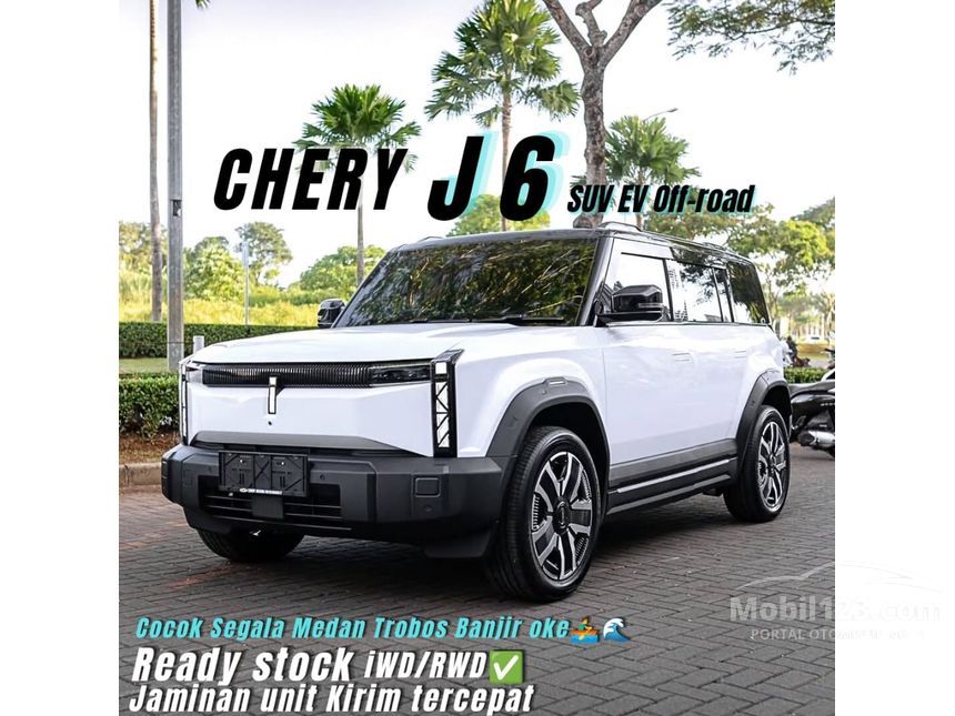 Jual Mobil Chery Omoda J6 2025 EV IWD di Jawa Barat Automatic SUV Putih ...