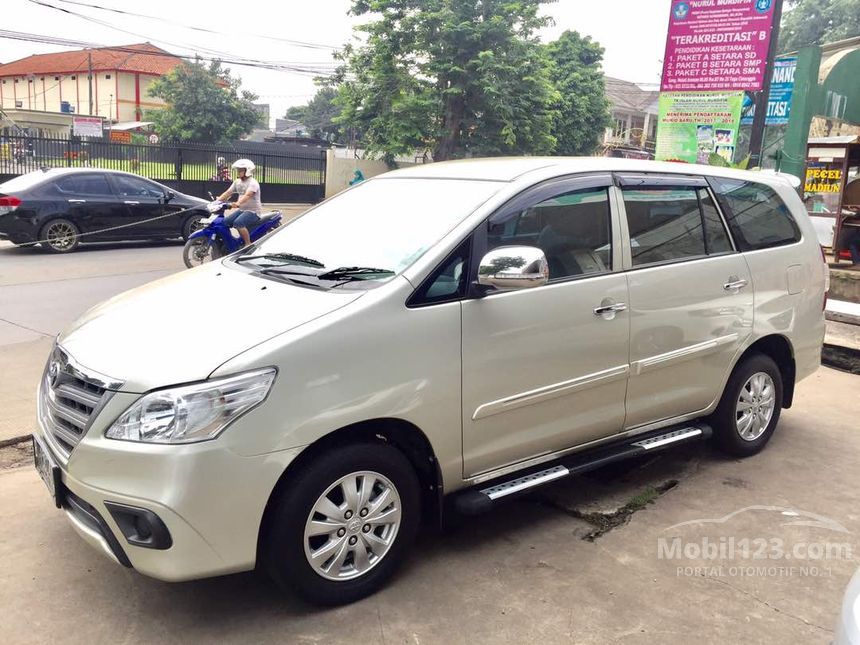 Jual Mobil Toyota Kijang Innova 2014 E 2.0 di Jawa Barat Manual MPV ...