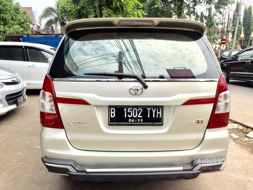 Jual Mobil Toyota Kijang Innova 2014 E 2.0 di Jawa Barat Manual MPV ...