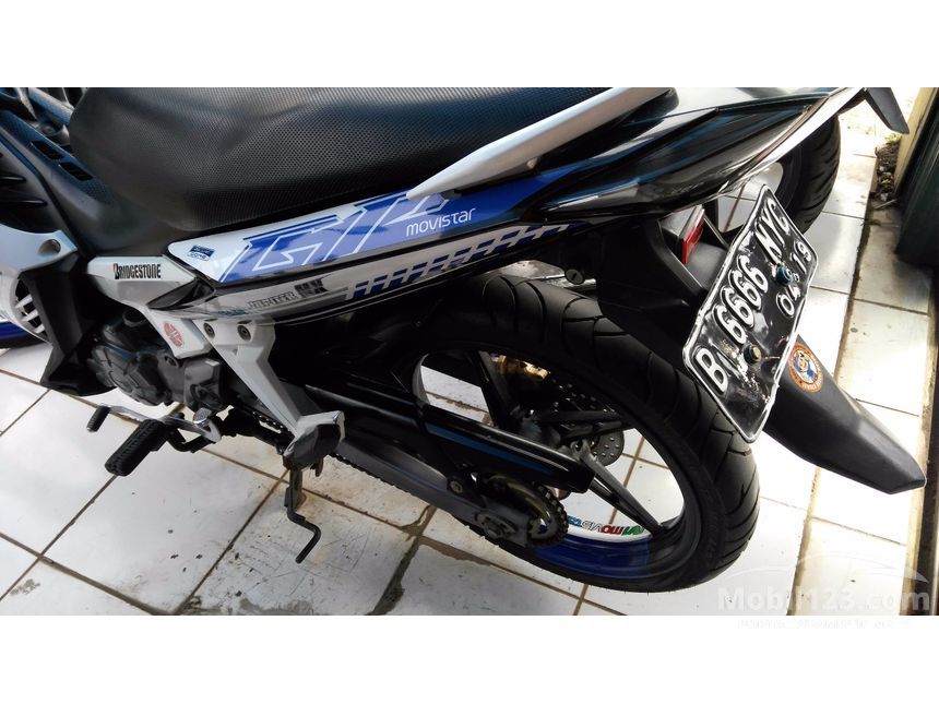 Jual Motor Yamaha Jupiter MX 2014 0.1 di DKI Jakarta Manual Biru Rp 10. ...
