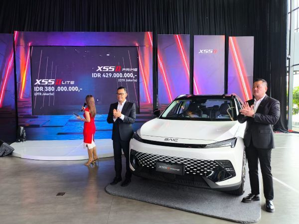 BAIC X55 II Prime dan Lite 2025, Hadir Kembali dengan Harga Lebih Kompetitif - Mobil Baru | Mobil123