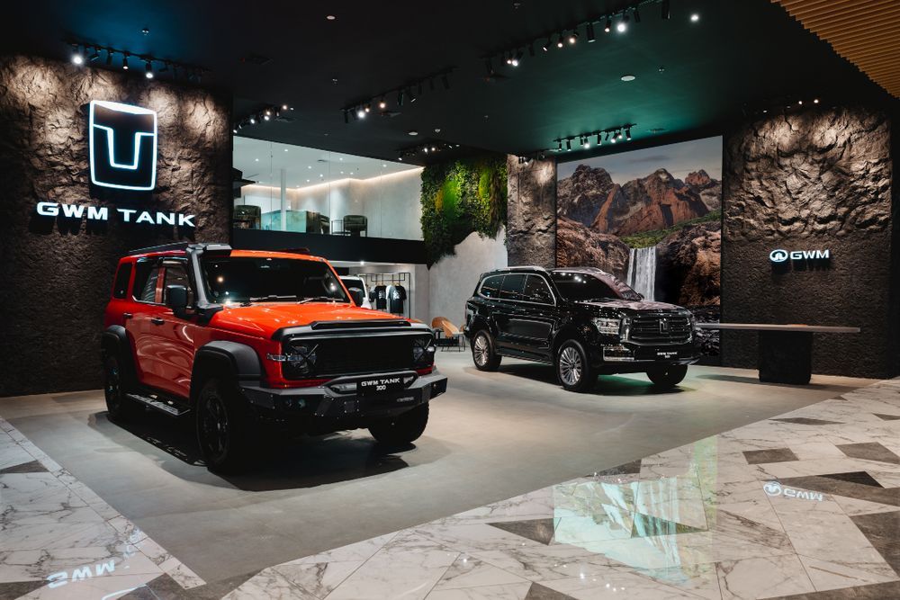 GWM Tank Studio Resmi Dibuka, Jadi Flagship Showroom GWM Satu-satunya ...