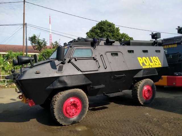 Mengenal sosok Barracuda, Kendaraan Lapis Baja Andalan Korps Brimob ...