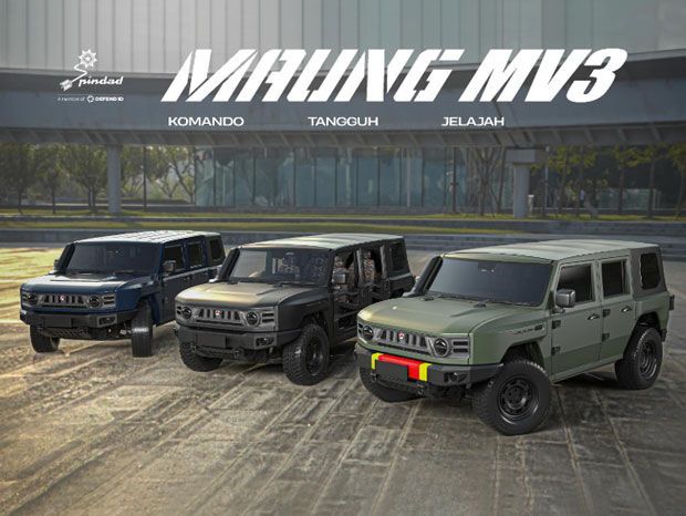 Harga Mobil Maung Pindad Versi Sipil Setara Fortuner dan Pajero Sport ...