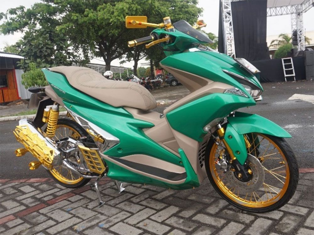 Modifikasi Motor Yamaha Aerox biar Keren di Tongkrongan - Berita ...
