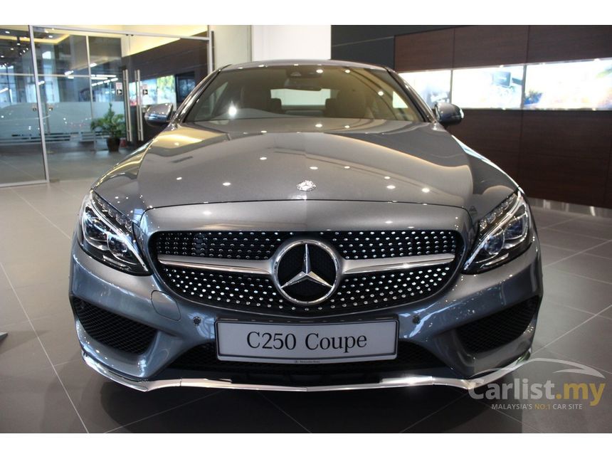 Mercedes-Benz C250 2017 2.0 in Selangor Automatic Coupe Grey for RM ...
