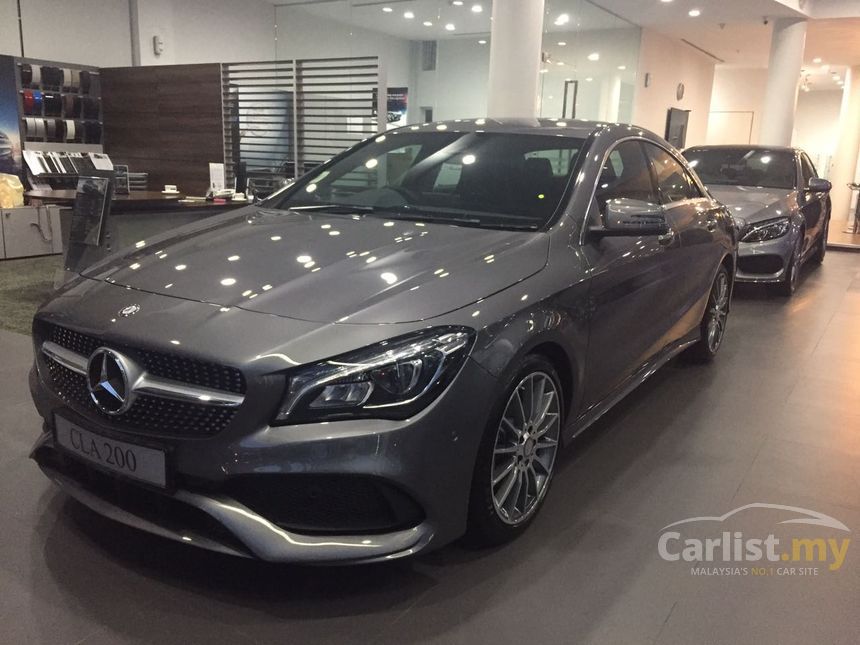 Mercedes-Benz CLA200 2017 AMG 1.6 in Kuala Lumpur Automatic Coupe Grey ...