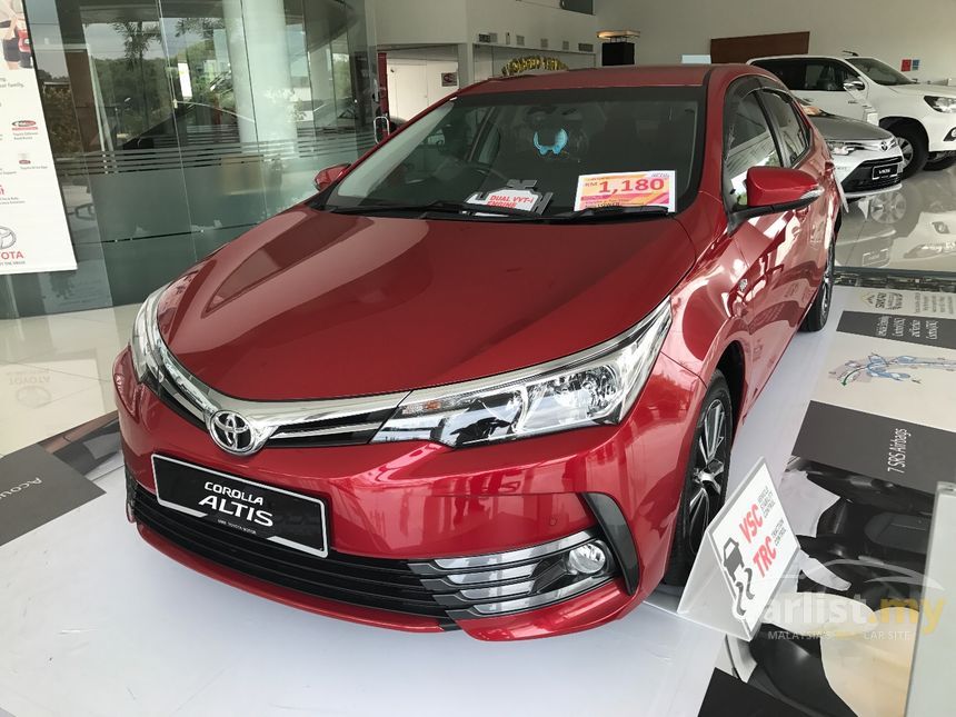 Toyota Corolla Altis 2017 G 1.8 in Penang Automatic Sedan Red for RM ...