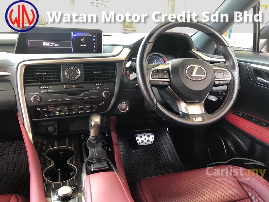 Recon 2017 Lexus RX200 RX200t F Sport 2.0 Turbo 360 Surround Camera ...