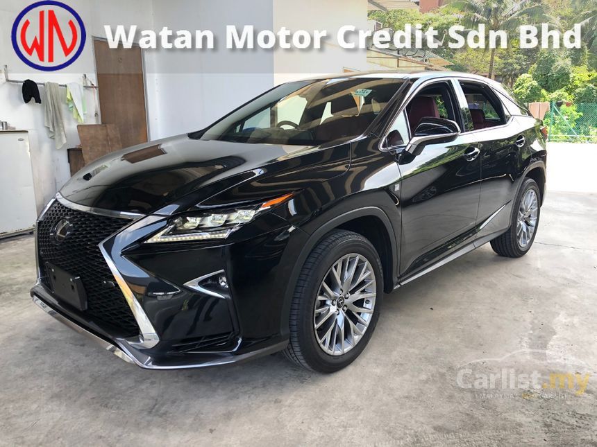 Recon 2017 Lexus RX200 RX200t F Sport 2.0 Turbo 360 Surround Camera ...