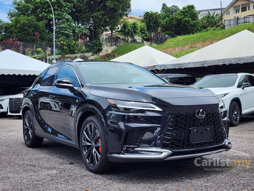 Recon 2024 Lexus RX350 2.4 F Sport SUV (Grade 5A) Red Leather Seat, 2nd ...